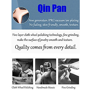 Big Dark Red Crystal Dangle Earrings for Women (Jan-Garnet-14K Gold)