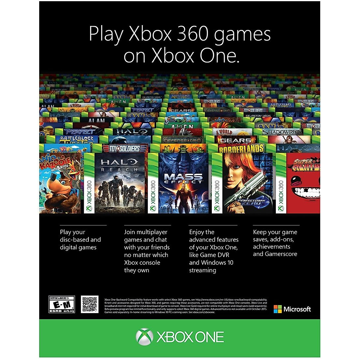 Xbox One 500GB Console with Kinect Bundle (Includes Chat Headset)