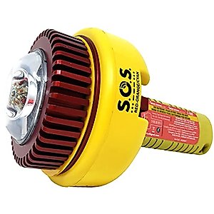 Sirius Signal C-1002 SOS Two-Color/Infrared LED Distress Signal with Daytime Distress Flag and Whistle – USCG Approved
