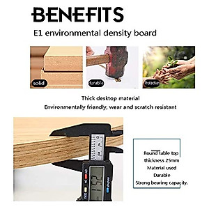 Office Business Hotel Lobby Dining Table Set, Office Negotiation Table and Chair Combination Business Meeting Small Round Table Lounge Home Balcony Living Room Pet Shop (Color : Blue) ( Color : Grey )