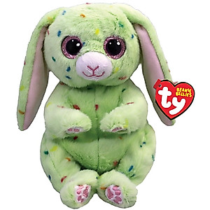Ty Beanie Bellie Peridot - Green Easter Bunny - 6", child