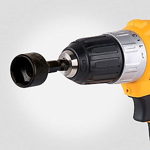 HORUSDY 22-Piece Power Nut Driver Set for Impact Drill, SAE and Metric, 1/4” Hex Head Drill Bit Set