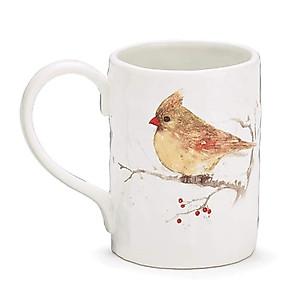 Burton and Burton Cardinals Winter Blessings Coffee Mug, 18 ounce