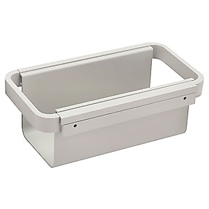 Zone Denmark Rim Shower Caddy - Effortless Organization and Elegance The Ultimate Solution for Stylish Bathroom Storage and Convenience - Featuring Sleek Design, Durable Construction- (White)