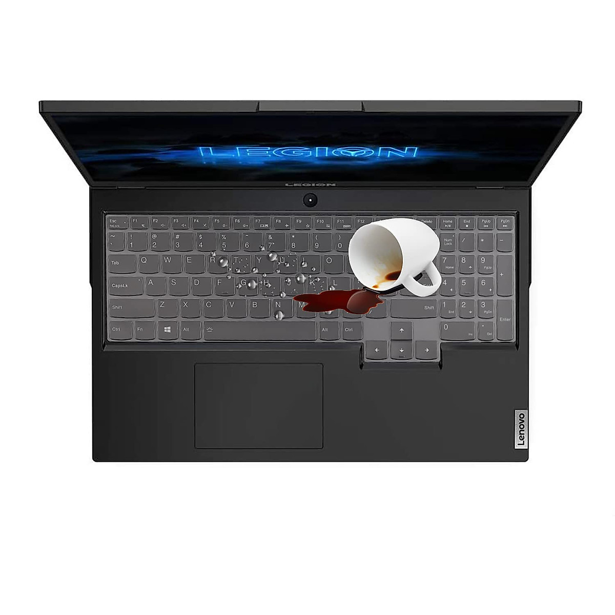 Keyboard Cover for Lenovo Legion 7/Legion 7i/Legion 9/Legion Slim 7 7i (Gen 8/7/6) 16IRH8 16APH8 16ACH6 16IMH5 16IAH7, Legion 7 7i (Gen 7/6) 15IMH05 16ACHG6 16ITHG6 16IAX7 16ARHA7 15.6 16 inch Gaming