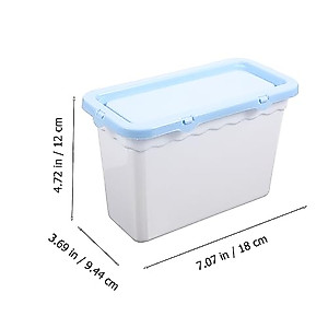 laundry beads container clothes washing powder storage canister laundry scent Laundry Beads Case Bucket pet food container dry food dispenser with cover 6pcs