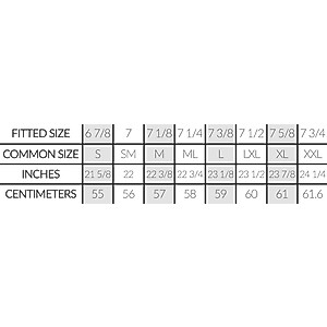 ULTRAFINO 20 Pieces Original Hat Size Reducer Sweatband Straw Wool Panama Fedora Cowboy Hats Cap