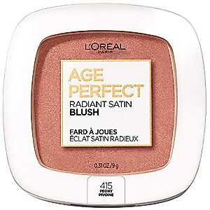 L’Oréal Paris Age Perfect Radiant Satin Blush with Camellia Oil, Peony