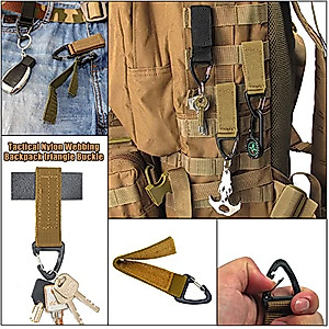 70L Waterproof Hiking Daypack Large Hiking Backpack, Hunting Camping Rucksack Backpack for Men Outdoor Sports Backpack (Green Camouflage)