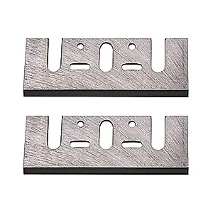 4 Pack 3-1/4 Inch 82mm Carbide Planer Blades Replacement for Makita 1900B, KP0810, KP0800K, DeWalt D26676, DW6655, DW680, 678, 680K, Bosch 1594 PA1205, Ryob