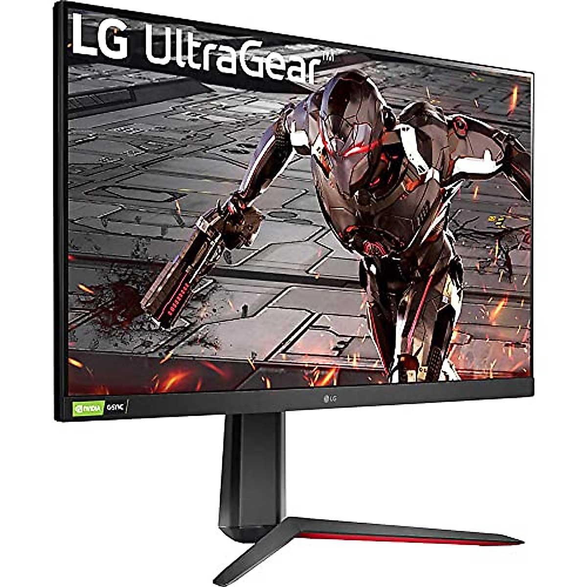 LG 32GN550-B 32 Inch Ultragear VA Gaming Monitor with 165Hz Refresh Rate/FHD (1920 x 1080) with HDR10 / 1ms Response Time with MBR and Compatible with NVIDIA G-SYNC and AMD FreeSync Premium (Renewed)