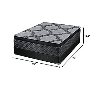 Coaster Home Furnishings Jayden 15.5" Eastern King Mattress Grey