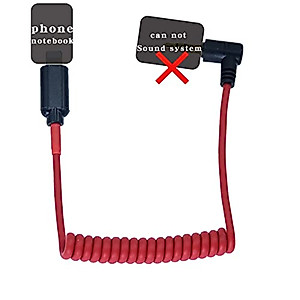 Arklove Microphones mic Male 3.5 USB c Connector Dongle Adapter with boya rode sc3 sc4 sc7 Wireless go for Other Phone