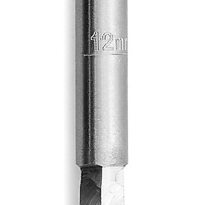 QWORK Auger Drill Bit for Wood, 1/2 Inch Diameter x 16 Inch Length, 3/8-Inch Hex Shank, Long Drill Bits