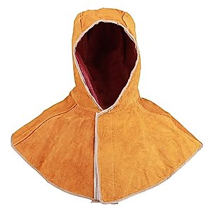Welding hood flame retardant welding cap belt neck shoulder cape protective mask welding grinding cutting smelting