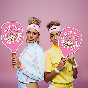 Xenia's Gifts Pickleball Paddle, Pickleball Racket with Ergonomic Designed Non-Slip Grip, Ideal for Beginners, Pros, and Kids (Pink, 1 Paddle)