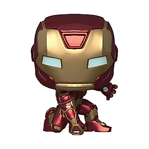 Funko Pop! Marvel: Avengers Game - Iron Man (Stark Tech Suit), Multicolor