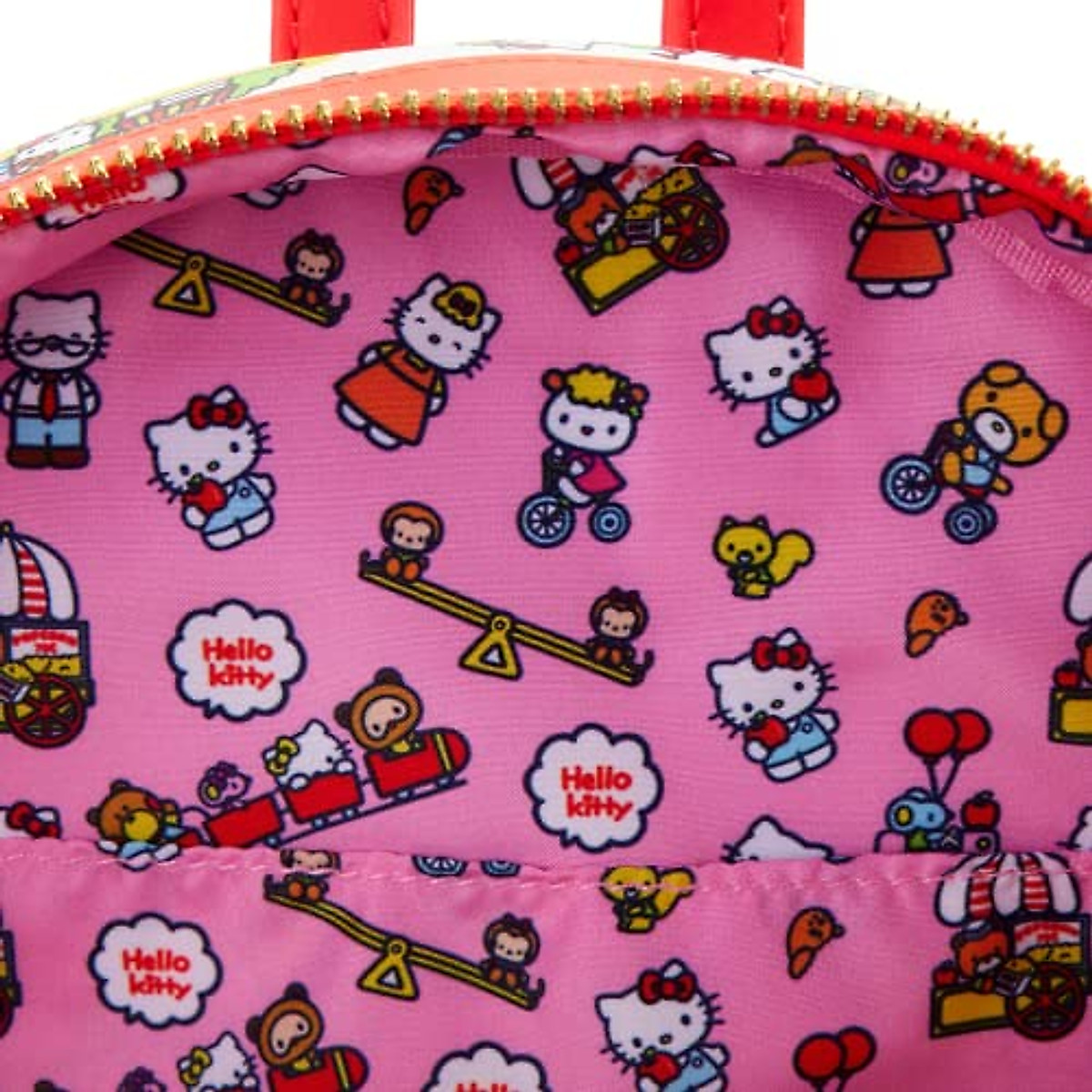 Loungefly Hello Kitty and Friends Carnival Double Strap Shoulder Bag