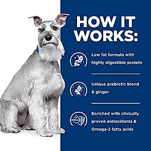 Hill's Prescription Diet i/d Low Fat Digestive Care Rice, Vegetable & Chicken Stew Wet Dog Food, Veterinary Diet, 12.5 Ounce Cans (Pack of 12)
