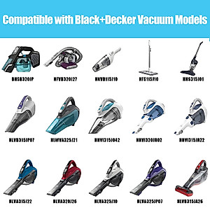 15V Charger for Black and Decker Dustbuster Handheld Vacuum Replacement Charger Power Cord