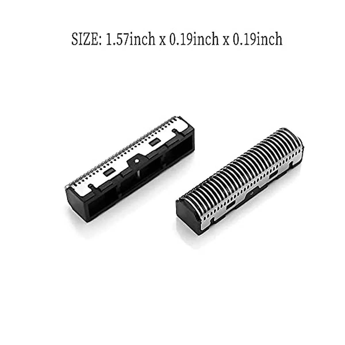 for Babyliss Shaver Foil Cutters Set, Kaynway Professional Replacemnet Foil Cutter Blade for BaBylissPRO Barberology FX Collection Metal Double Foil &Shaver - Included 2 Foil, 2 Blade, 1 Cutter Cover