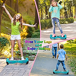 jolege Hoverboard, 6.5" Self Balancing Hoverboard Electric Scooter Hoverboard for Kids