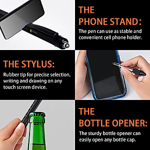 Gifts for Dad Men Him, Gadgets for Men, 2PCS 9 in 1 Multi-tool Pen Set Birthday Fathers Day Thanksgiving Valentines Day Gifts Christmas Stocking Stuffers for Boyfriend Grandpa from Daughter Wife