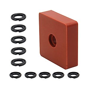 RURBRIN (5+5 Sets) 3/8" & 1/2" Impact Wrench Retainer Rings with O-ring, Fit For Electric/Pneumatic Wrench, Including Anvil Retaining Ring Install Tool