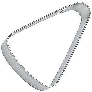 CookieCutterCom Candy Corn Cookie Cutter 3.5 Inch –Tin Plated Steel Cookie Cutters - Candy Corn Cookie Mold