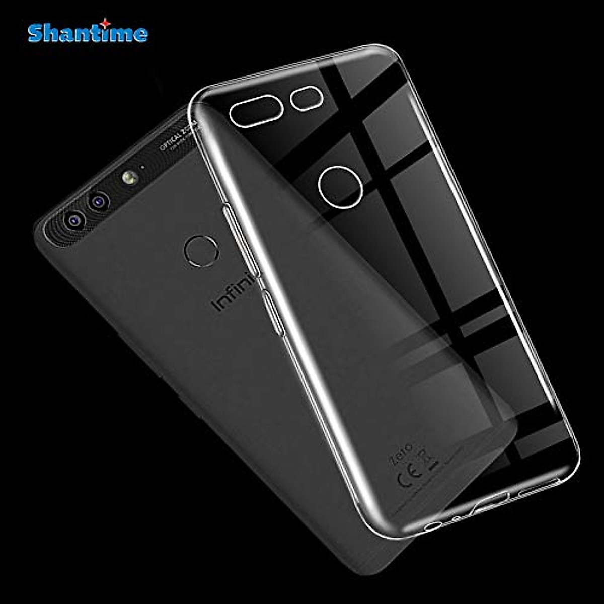 Infinix Zero 5 X603 Case, Scratch Resistant Soft TPU Back Cover Shockproof Silicone Gel Rubber Bumper Anti-Fingerprints Full-Body Protective Case Cover for Infinix Zero 5 Pro X603B (Transparent)