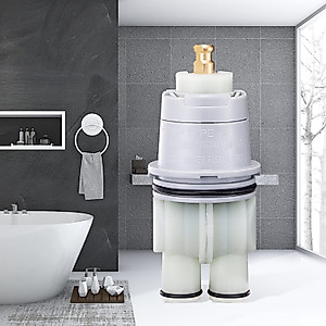 Catilon RP46074 Valve Cartridge Assembly Replacement for Delta 13/14 Series Single Handle Shower Faucet, Type P Shower Cartridge, Universal Valve Cartridge Assembly