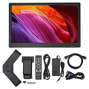 Estink 21.5 Inch Display,1920 X 1080 Resolution,HD Color Screen Monitor,Supports HD Multimedia Interface and Vga Input,Remote Control, with Speaker Remote Control,Suitable for Home Office