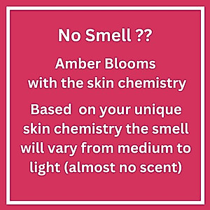 Zoha Amber Bloom Oil Perfume for Women & Men, Roll On Perfume Oil and Amber Perfume Spray, Alcohol Free Skin Moisturizing Amber Oil Perfume