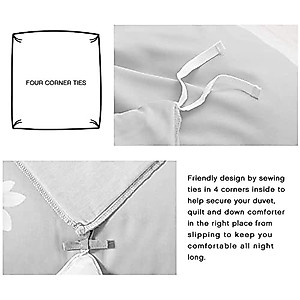 Amazon Brand – Pinzon Cotton Duvet Cover Set,100% Cotton Waffle Weave Duvet Cover Set,3 Pieces Textured Stripe Bedding Set for All Season - Light Blue King