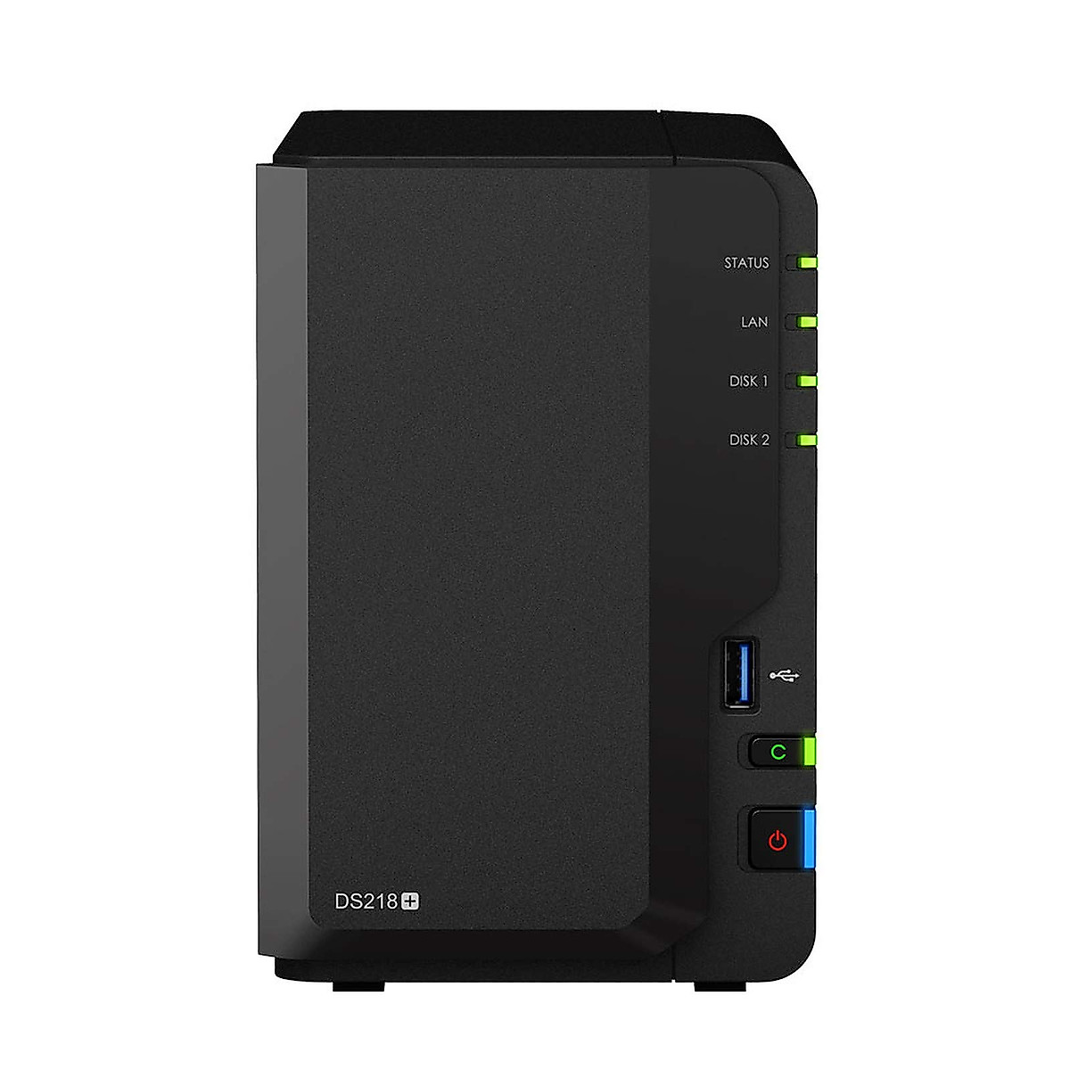 Synology DiskStation DS218+ 2-Bay NAS Enclosure, Dual-Core 2.0GHz, No HDD