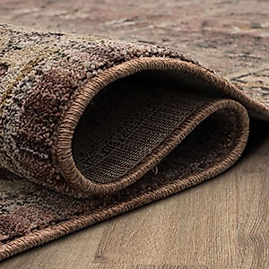 Mohawk Home Hertford Traditional Ornamental Beige 1' 11" x 3' Area Rug Perfect for Living Room, Dining Room, Office