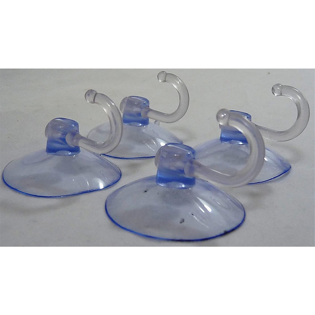 4Pcs Clear Wall Hooks Hanger Kitchen Bathroom Suction Cup Reusable Plastic Suckers Lovely and Attractive