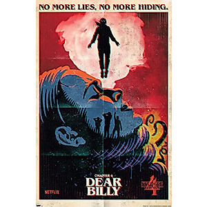 Trends International Netflix Stranger Things: Season 4 - Dear Billy Wall Poster