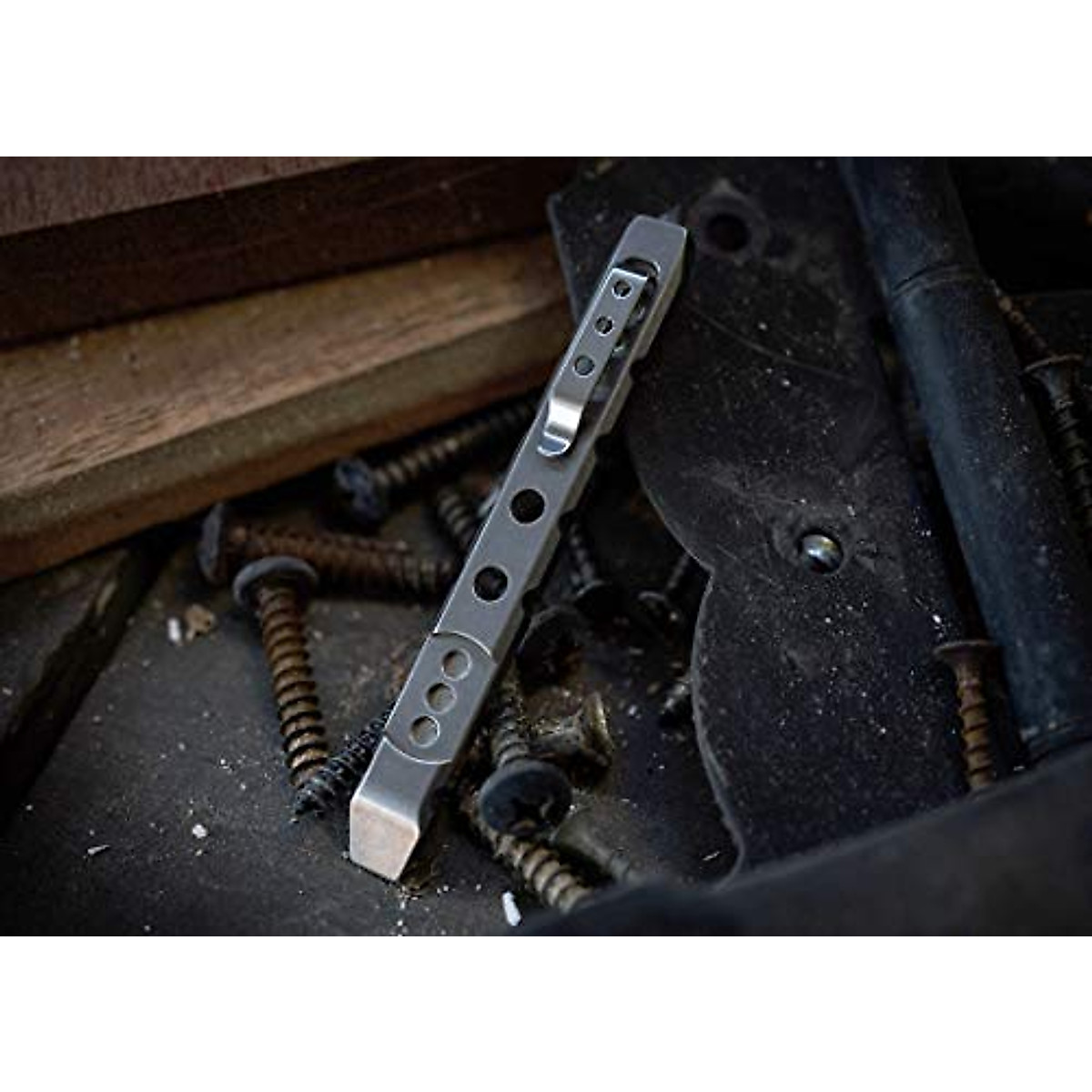 Ti-Pry Titanium Pry Bar for Pocket Everyday Carry