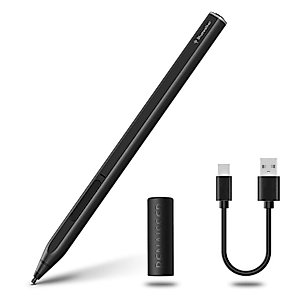 RENAISSER Raphael 520BT Stylus Pen for Surface, Bluetooth for Remote Control, Designed in Houston, Made in Taiwan, 4096 Levels of Pressure Sensitivity, Magnetic Attachment, Rechargeable