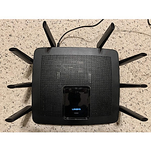 Linksys WiFi 5 Router, Tri-Band, 3,000 Sq. ft Coverage, 25+ Devices, Speeds up to (AC5400) 5.4Gbps - EA9500