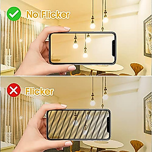 Globe LED Light Bulbs 60W Equivalent, G25 LED Vanity Bulb for Bathroom Mirror Light Bulbs, E26 LED Edison Base Round Light Bulb, Soft White 3000K, 500LM Not-Dimmable Decoration Lighting, 4 Pack