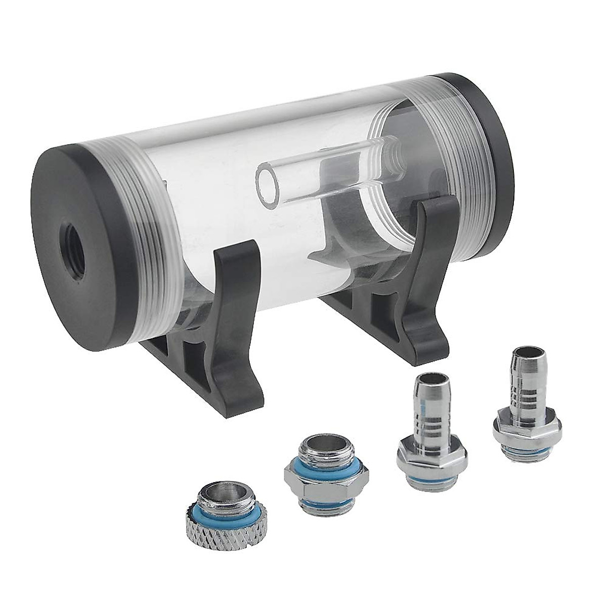 BXQINLENX 600L/H 19W DC12V CPU Cooling Heat Exchanger Water Pump Tank 117 ml CO2 Cooler