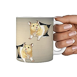 Lovely Hamster Print 360 Mug