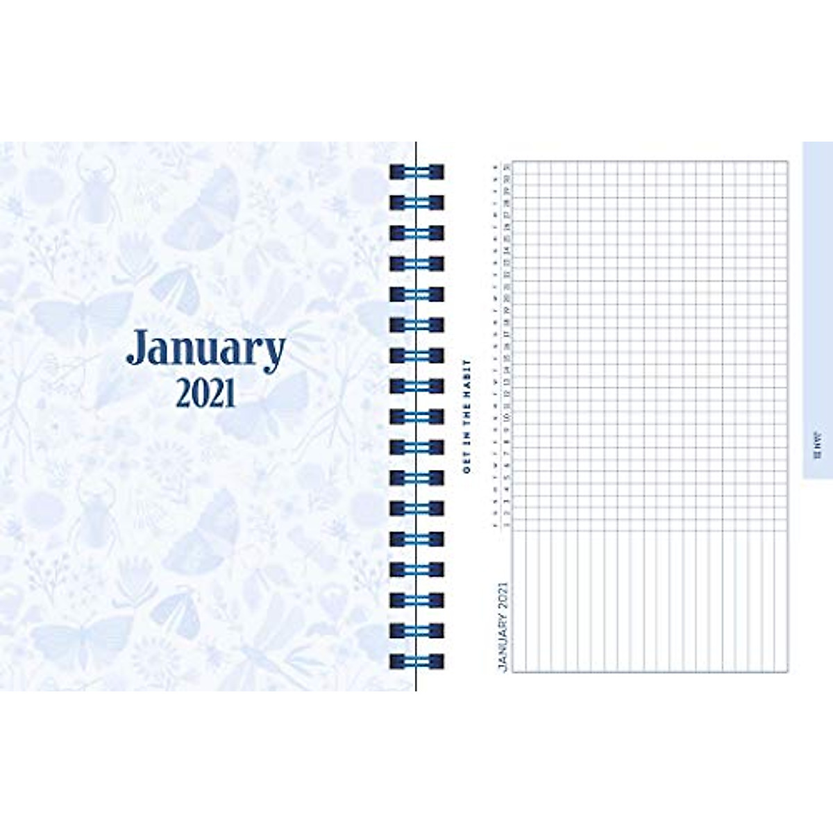 Posh: Deluxe Organizer 17-Month 2020-2021 Monthly/Weekly Planner Calendar: Garden Creatures