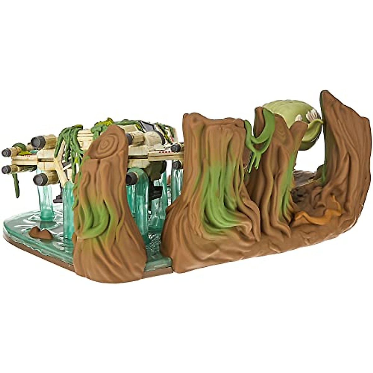 Funko Pop! Deluxe: Yoda Lifting X-Wing, Galactic Convention Exclusive