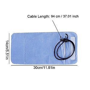 Portable Milk Warmer, Milk Heater USB Portable Travel Mug Milk Warmer Heater Bottle Heater Feeding Bottle Infant Storage Bag(Blue)