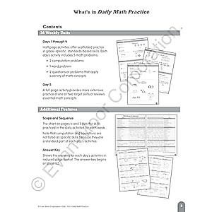 Evan-Moor Daily Math Practice, Grade 1