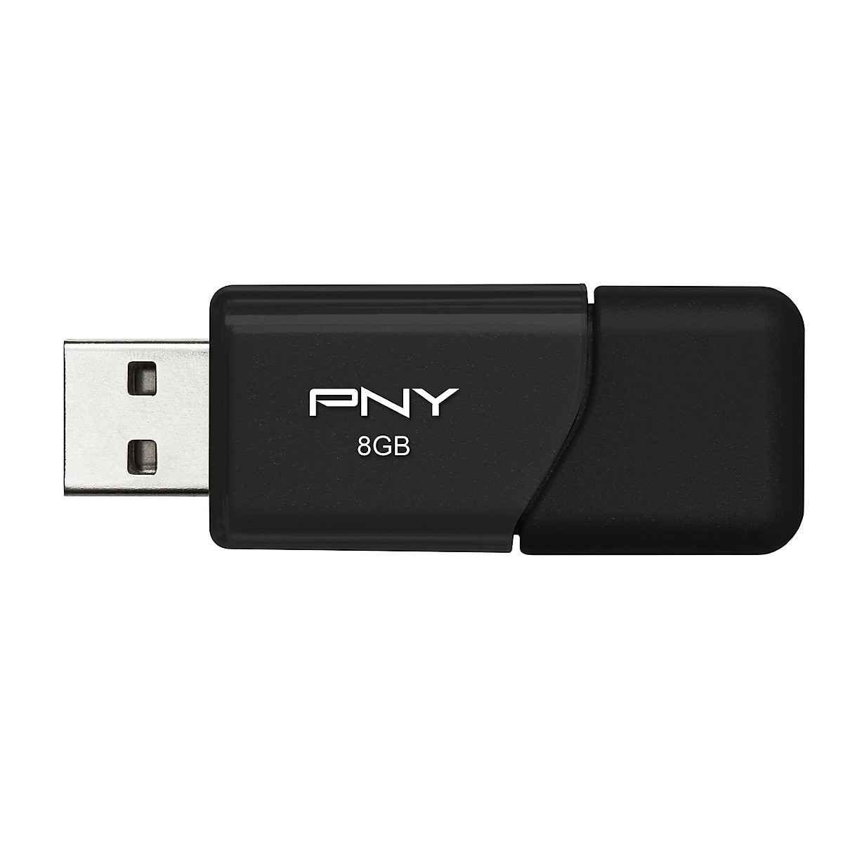 PNY Attache 8GB USB 2.0 Flash Drive - P-FD8GBATT03-GE