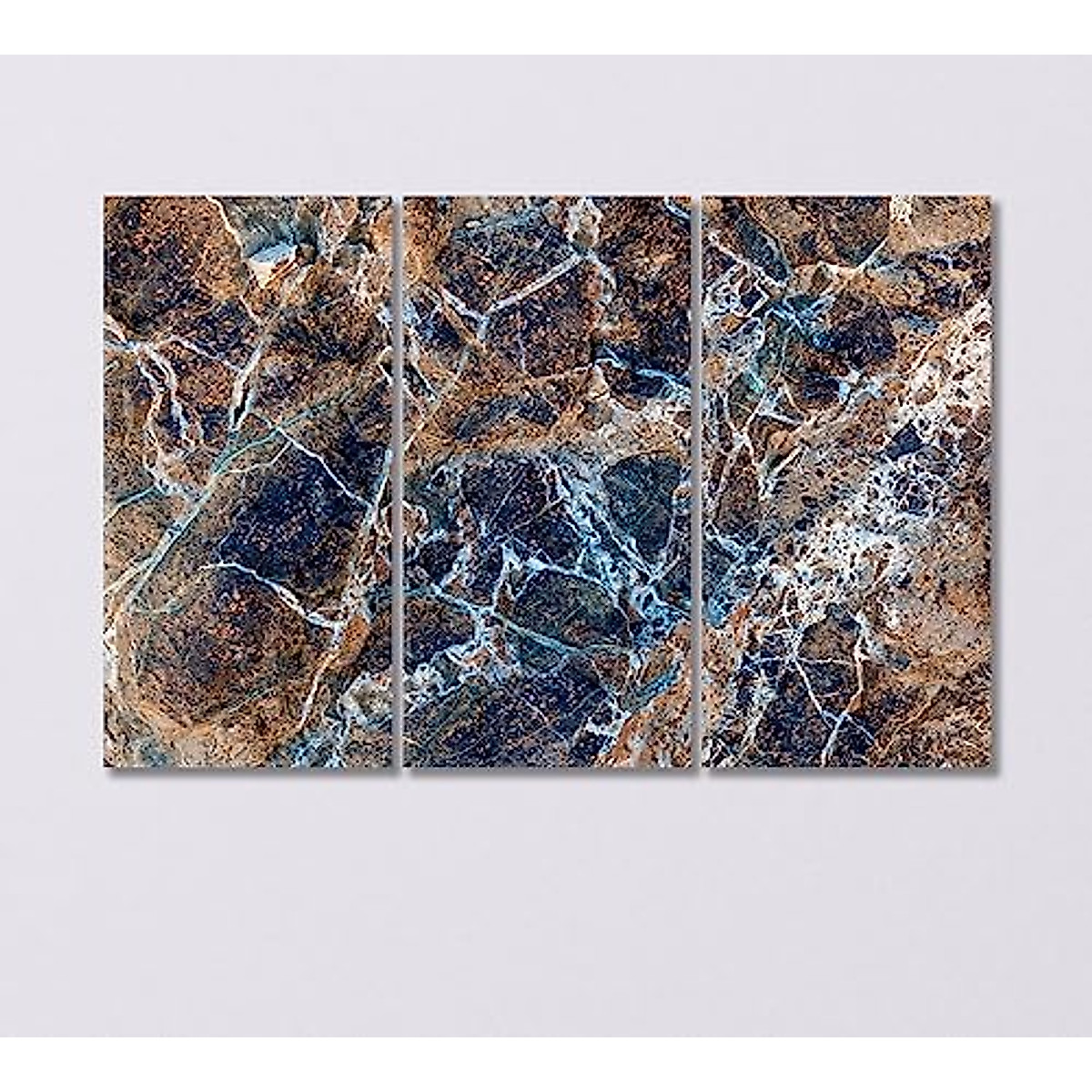 Natural Marble Stone Canvas Print 5 Panels / 36x24 inches